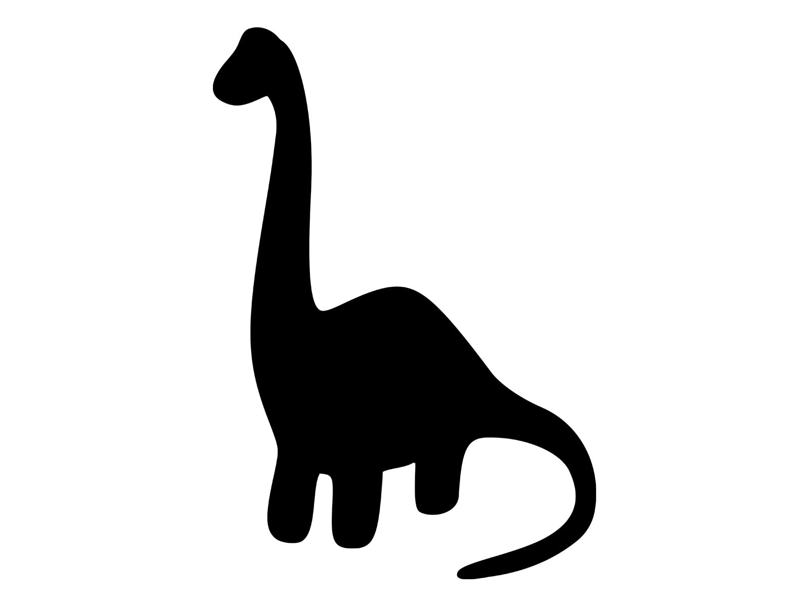 Brontosaurus Clipart Black And White