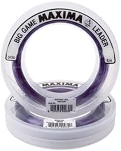 Amazon.com : Maxima Leader Wheel- Big Game Silver - 200 lb Test/ 55 ...