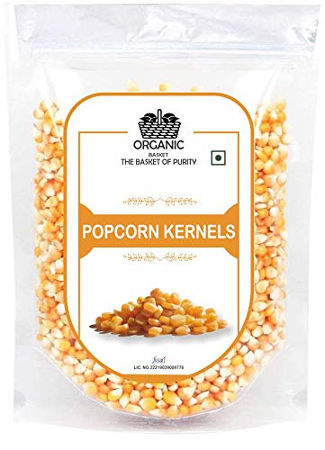 The Organic Basket Popcorn Kernel Seeds (Pack of 400GM) : Amazon.in ...