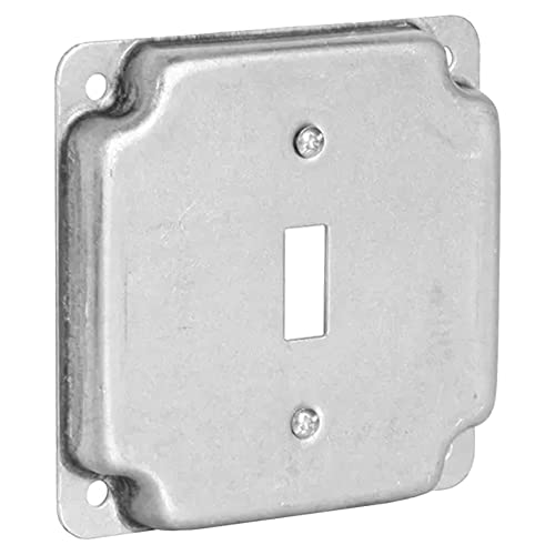 Best Boxes for Toggle Switches: Durable 4-Inch Square Covers and Boxes ...