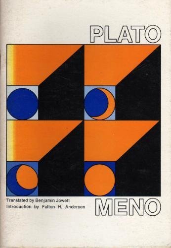 Meno by Plato: Benjamin Jowett, Fulton H. Anderson: 9780672601736 ...