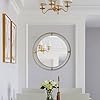 Amazon.com: ietat 27 Inch Round Vanity Mirror, Home Decorative Mirror ...