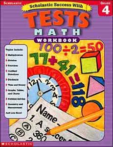Buy Scholastic Success with Tests: Math Workbook: Grade 4 Book Online ...