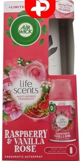 Buy Air Wick Life Scents Freshmatic Autospray Kit 250ml Rasperry ...