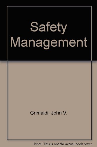 Buy Safety Management Book Online at Low Prices in India | Safety ...