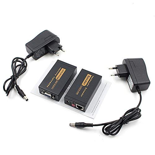CARECASE® VGA Over Ethernet, VGA Video Extender Transmitter Receiver ...