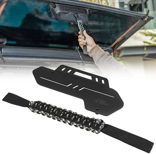 Amazon.com: AZUTO Rear Window Grip Handle for Jeep Wrangler (JL) 2018 ...