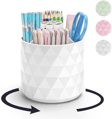 Amazon.com: Zxglxinyao 360 Degree Rotating Pen Holder for Desk ...