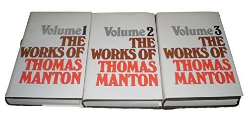 Complete Works of Thomas Manton 3 Volumes: Thomas Manton: Amazon.com: Books