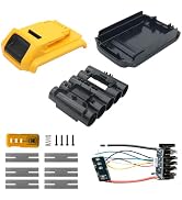 Amazon.com: Battery Case Cover Rebuild Kit Replacement for Dewalt 20v ...