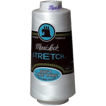 Amazon.com: Maxi-Lock Stretch Thread 2,000 yds - #32109 White