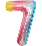 Amazon.com: KatchOn, Giant Jelly Number 7 Balloon - 40 Inch | 7 ...