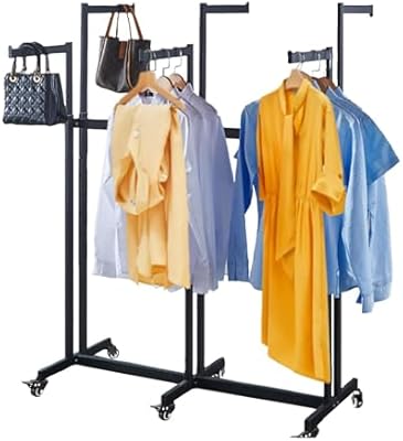 SimpleHouseware Standard Rod Clothing Garment Rack, Black : Amazon.ca: Home