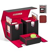 Amazon.com: Trading Card Storage Box with Commander Display , 5-Row ...