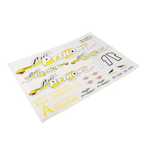 Sonic Modell Decal Sheet for Pitts Python V1/V2 : Amazon.in: Toys & Games