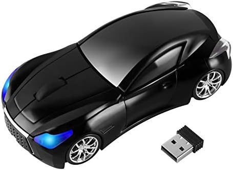 Amazon.com: Car Mouse Wireless, 3C Light Cool 3D Sport Car Shaped Mouse ...