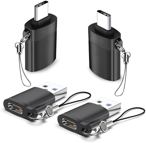 Amazon.com: Temdan USB to USB C Adapter 4 Pack,USB C Male to USB 3.0 ...
