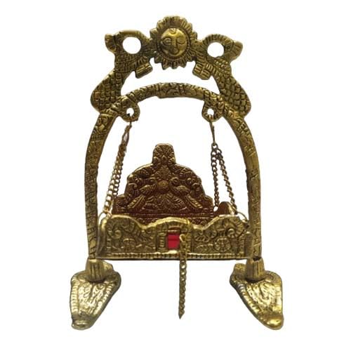 Buy Digipuja Brass Laddu Gopal Jhulla, Jhula for Krishna, Jhula for Bal ...
