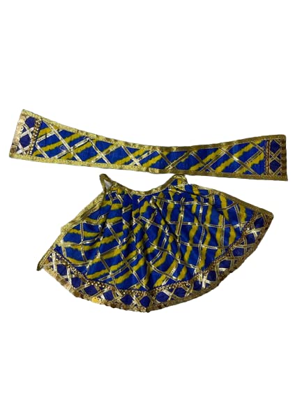 Fancy Handmade Beautiful Mata Rani Dress/Posak With Lehaga Chunri for ...