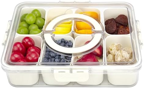 Amazon.com | Snack Box Container, Dishwasher Safe Fruit Storage ...