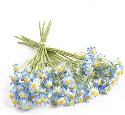 Amazon.com: HAIOPS Artificial Daisy Flowers 6 Bundles 21” Faux Silk ...