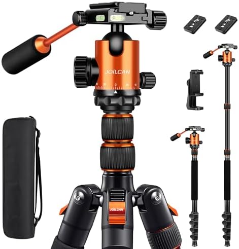Amazon.com : Tripod for Camera, 83" Camera Tripods & Monopods with ...