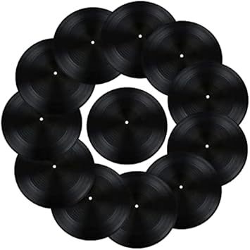 Amazon.com: 50 Pcs 12Inch Blank Records Vintage Fake Records ...
