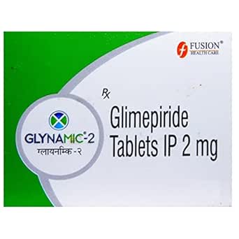 GLYNAMIC 2MG - Strip of 10 Tablets : Amazon.in: Health & Personal Care