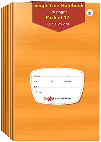 Single Line Interleaf Notebooks | One Side Blank/Unruled & One Side ...