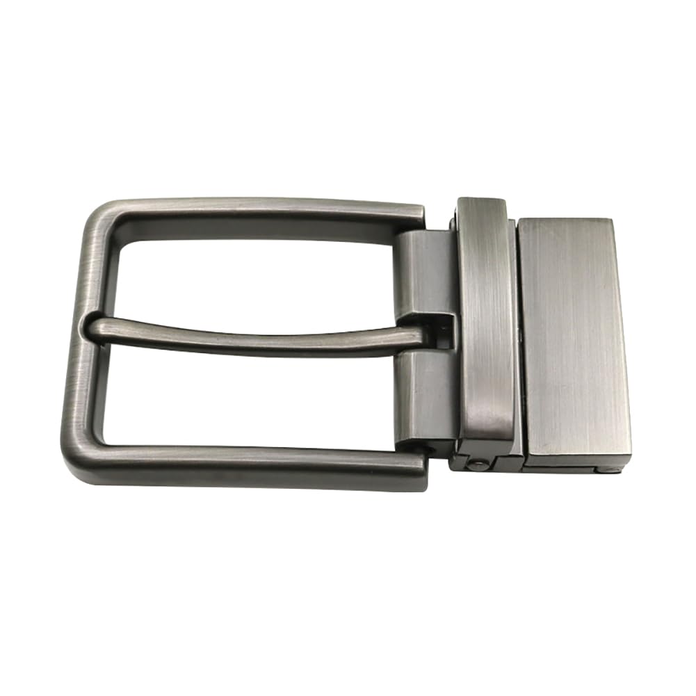 Amazon.com: GSHLLO 35mm Metal Rectangular Belt Buckle Replacement ...