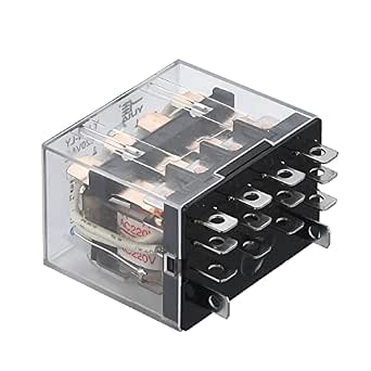 FIXCOR Elektromagnetisches Leistungsrelais mit Spule, 14-polig, 6 VDC ...