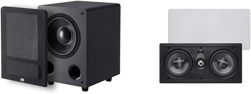 Amazon.com: Monoprice 8-Inch 200 Watt Subwoofer and Dual 5.25 Inch ...