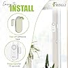 3in1 Alarm - Door Ajar Alarm, Door Chime with Delay, 0/5/10/30/60 ...