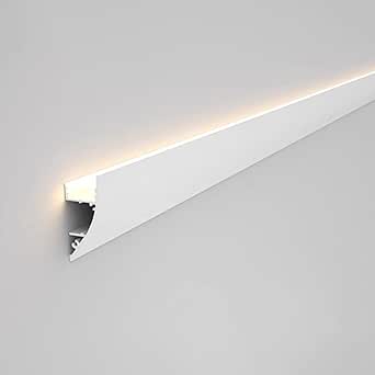 Crown Moulding LED Ceiling Trim Crown Molding, Aluminum Linear Led ...