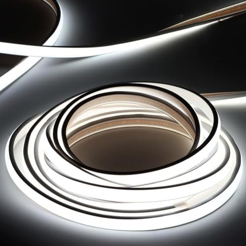 YOODI LED Neon Blanc Froid 2m, Flexible Ruban Led Exterieur Etanche ...