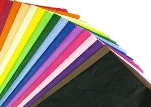 100 x Multi Coloured Tissue Paper/Gift Wrap/Wrapping Paper Sheets (20 ...