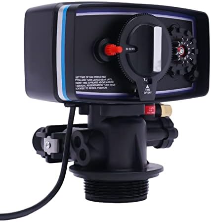 110V 5600 Time Clock Control Valve, 12-Day Timer Water Softener Valve ...