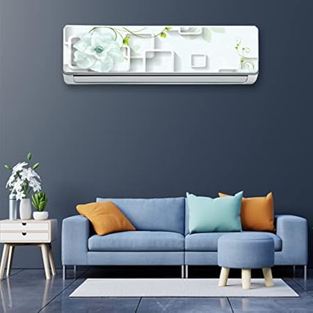 Sky Solution™ 7 Wonders AC Sticker Wall Sticker Split Ac Stickers Air ...