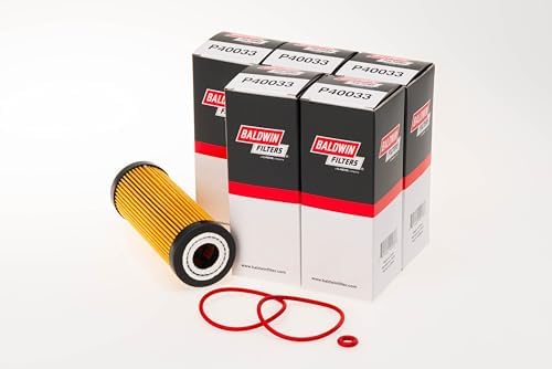 Amazon.com: Baldwin P40033 Lube Oil Filter Element, Heavy Duty ...
