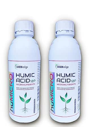GreenEdge Organic HuMICRO Fertilizer - Plant Growth Elixir: Humic Acid ...