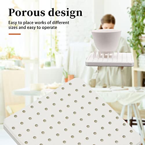 Snapklik.com : Ceramic Refractory Pad, 96 Points Bar Stilt Pottery Kiln ...