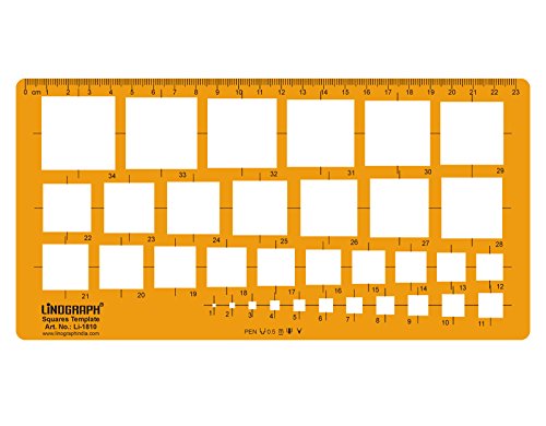 Rectangles Template Drafting And Design Stencil Symbols - Want It All