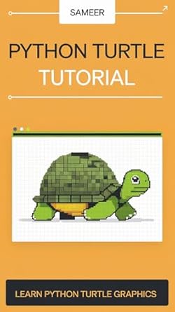 Amazon.com: A 3D Python Turtle tutorial eBook : Ahmad, Sameer: Kindle Store