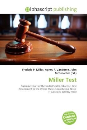 Miller Test: Miller, Frederic P.: 9786131692208: Amazon.com: Books