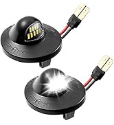 Amazon.com: CZC AUTO 12V LED Exterior License Plate Tag Light, Interior ...