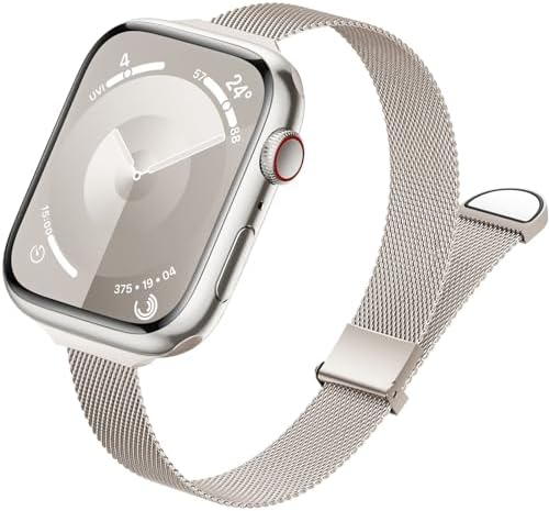 Amazon.com: ZXCASD Slim Watch Band Compatible with iWatch Band 38mm ...