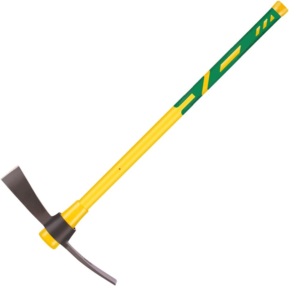 Cutter Mattock, 36" Heavy Duty Pick Axe with Forged Heat Treated Steel ...
