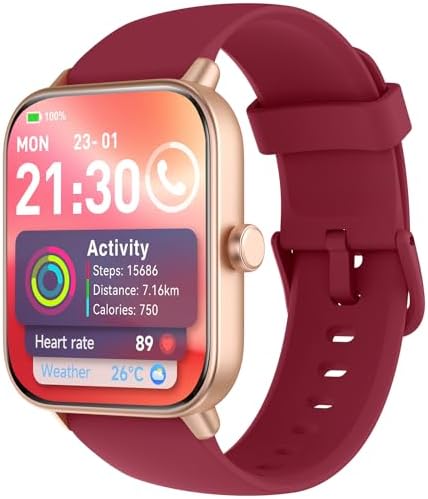 Amazon.com: aeac Smart Watch, Alexa Built-in, Stable Bluetooth Call ...