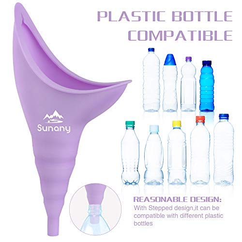 Female Urination Device, Female Urinal Silicone Funnel Urine Cups ...