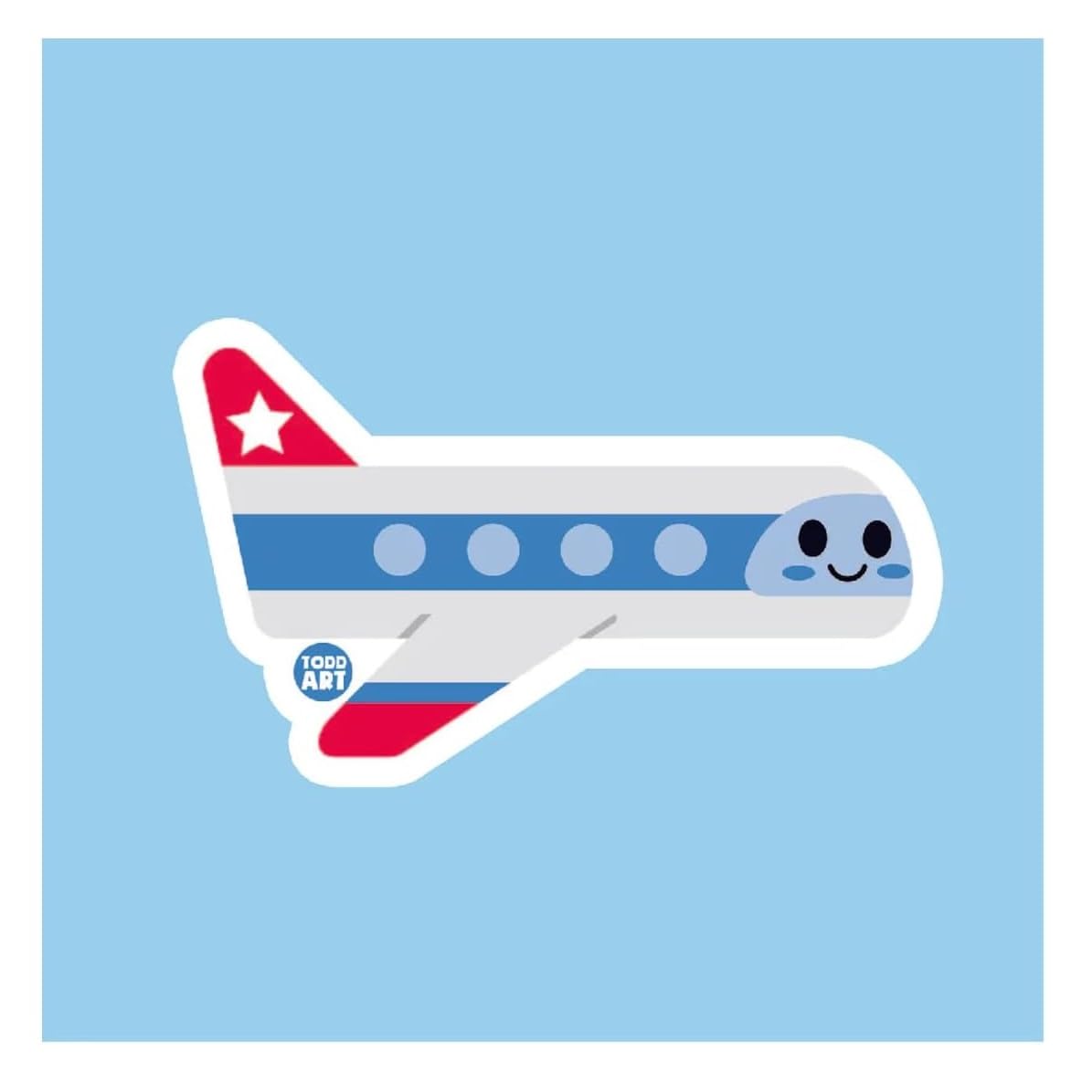 Amazon.com: Boo Boo Buddies 3" Die-Cut Vinyl Sticker – Super-Cute ...